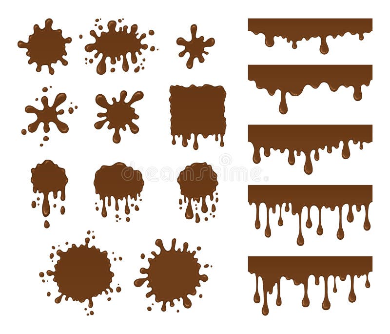Chocolate Drops Stock Illustrations – 2,588 Chocolate Drops Stock ...