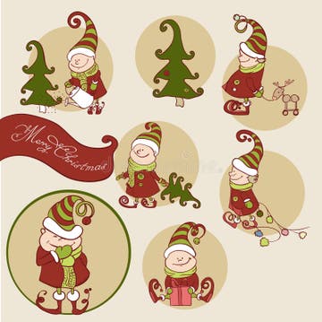 Funny Elves Stock Illustrations – 3,707 Funny Elves Stock Illustrations ...