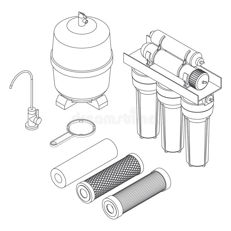 Water Softener Tank Vector Stock Illustrations – 30 Water Softener Tank ...