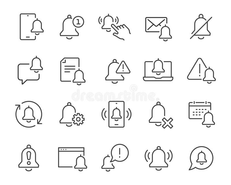 Editable Notification Stock Illustrations – 7,992 Editable Notification ...