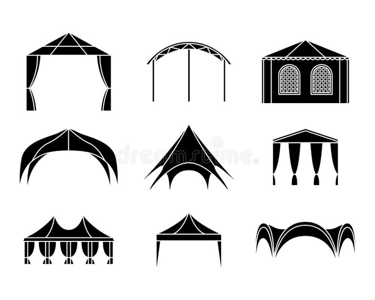 Simple Mobile Canopy Tent Stock Illustrations – 102 Simple Mobile ...