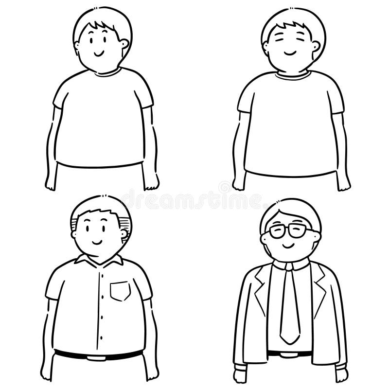 Fat Man Drawing Stock Illustrations – 3,313 Fat Man Drawing Stock ...