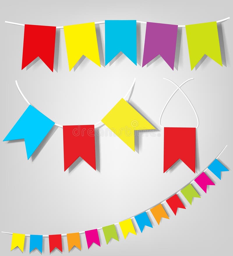 Vector set of flags stock vector. Illustration of graphic - 20293877