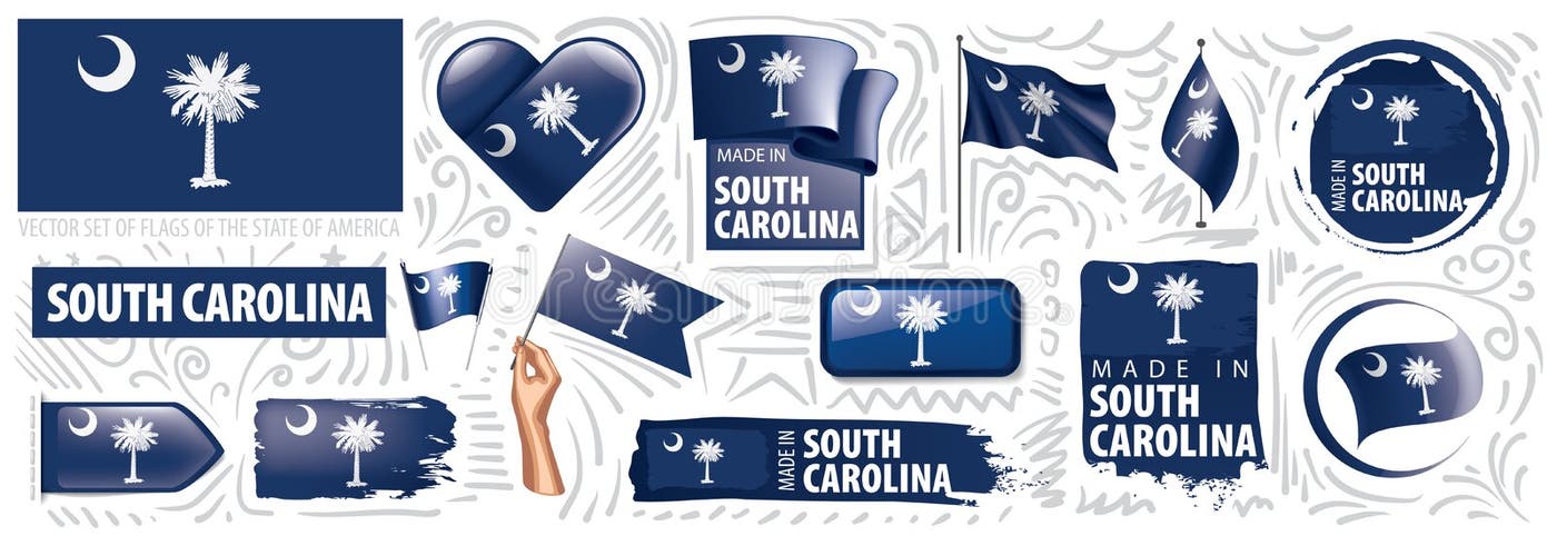 South Carolina Logo Stock Illustrations – 376 South Carolina Logo Stock ...