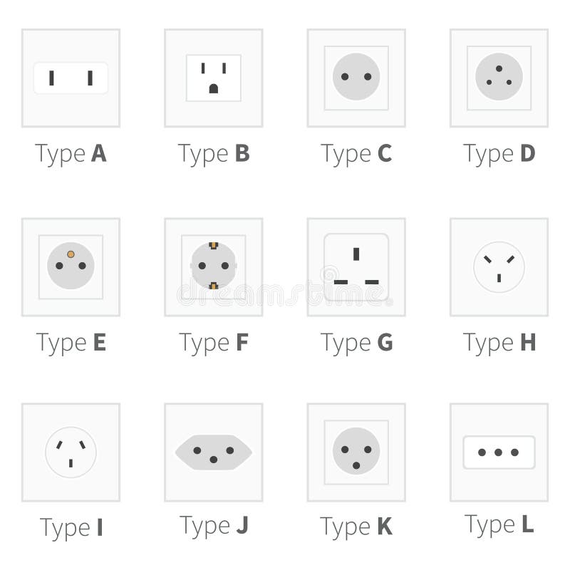 Socket Types Stock Illustrations – 338 Socket Types Stock Illustrations ...