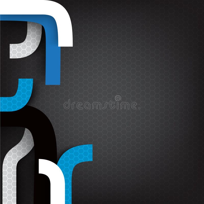 Vector Set Futuristic Business Background Stock Vector - Illustration ...