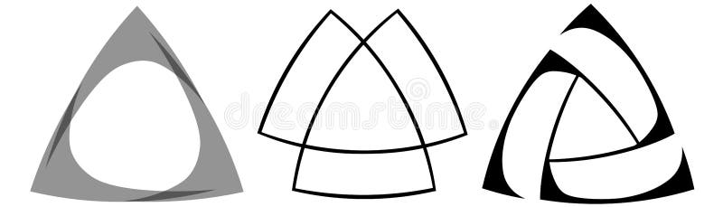 Vector Set of a Geometric Esoteric Symbols Stock Vector - Illustration ...