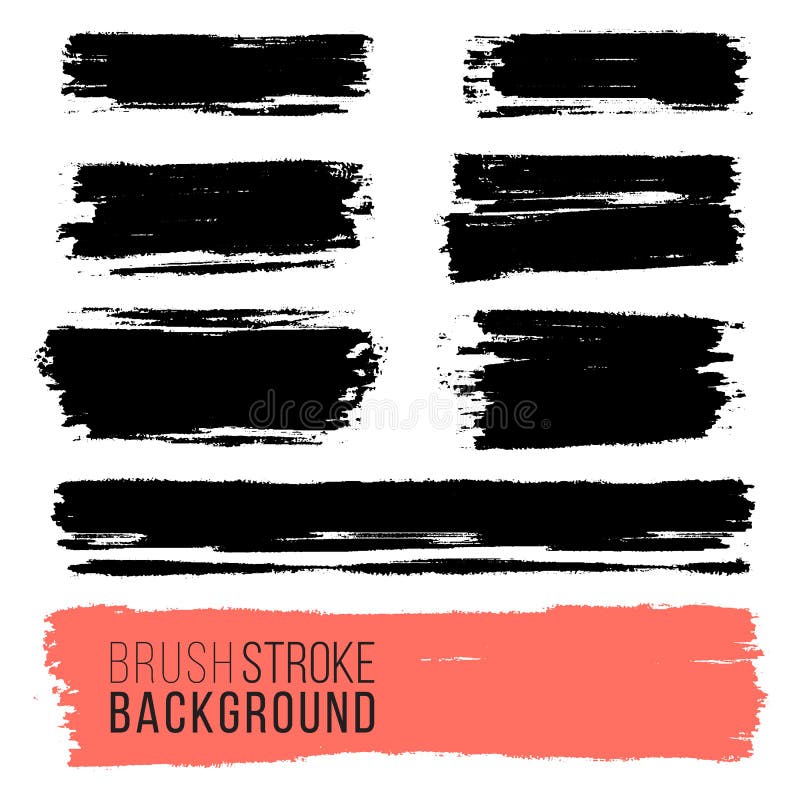 Vector Set of Hand Drawn Marker Strokes Various Rectangular Shape for ...