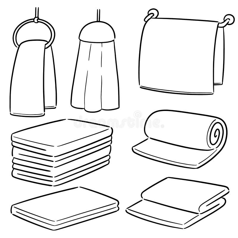 Hand Towel Stock Illustrations – 19,483 Hand Towel Stock Illustrations ...
