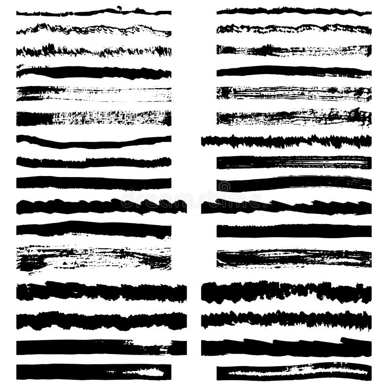 Black Rough Edge Square Isolated on White. Stock Vector - Illustration ...