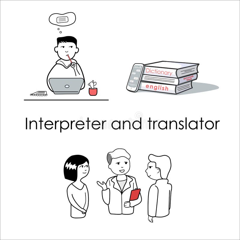 Spanish Interpreter Stock Illustrations – 290 Spanish Interpreter Stock ...
