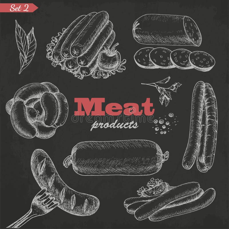 Isolated meat circle stock vector. Illustration of isolated - 129062773