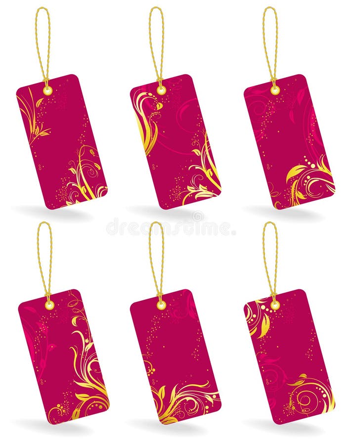 Vector set of labels stock vector. Illustration of economics - 8983071