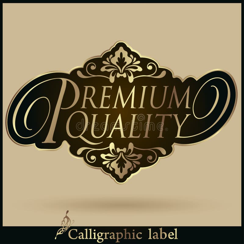 Vector Set of Labels Guaranteed, Premium Quality Stock Vector ...