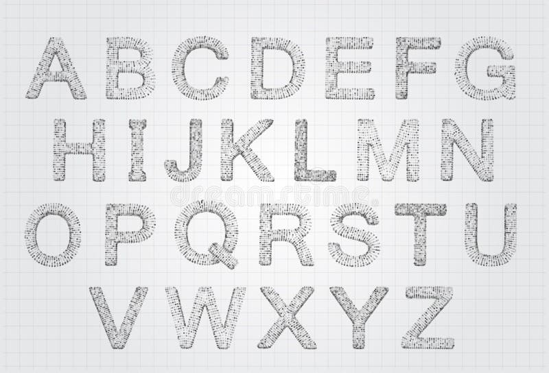 Vector Set of Letters, Ready Alphabet. 3d Style Stock Vector ...