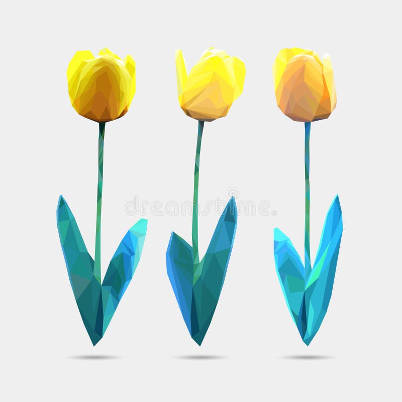 Flowers Polygon Stock Illustrations – 5,181 Flowers Polygon Stock ...