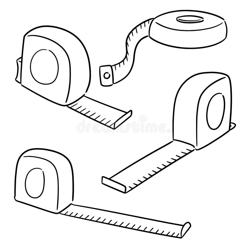 Tape Measure Coloring Pages