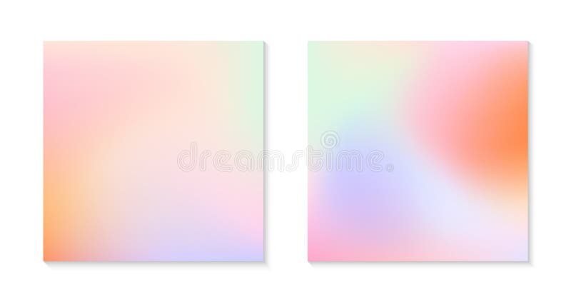 Vector Set of Mesh Gradient Backgrounds in Soft Pastel Colors Stock ... Vector Set of Mesh Gradient Backgrounds in Soft Pastel Colors Stock ...