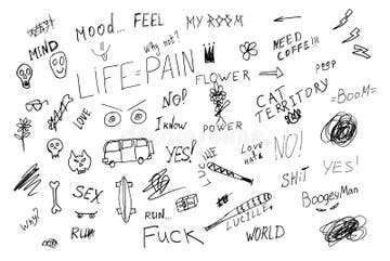 Crooked Handwriting Stock Illustrations – 100 Crooked Handwriting Stock ...