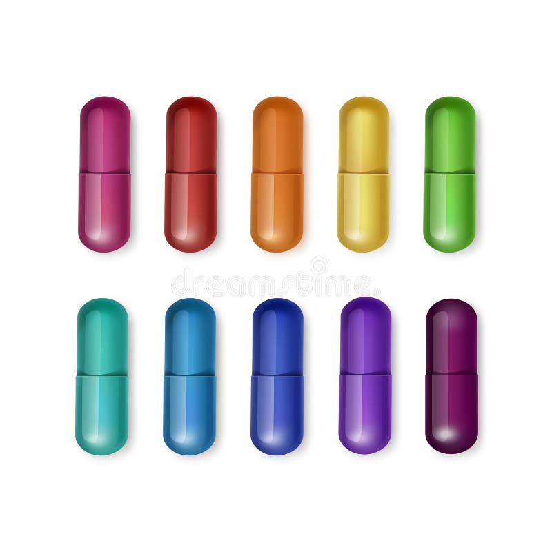 Vector Multicolored Hexagons Geometric Abstract Background Stock Vector ...