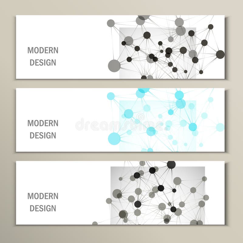 Vector Set Network Design. Vector Network Design Stock Vector ...