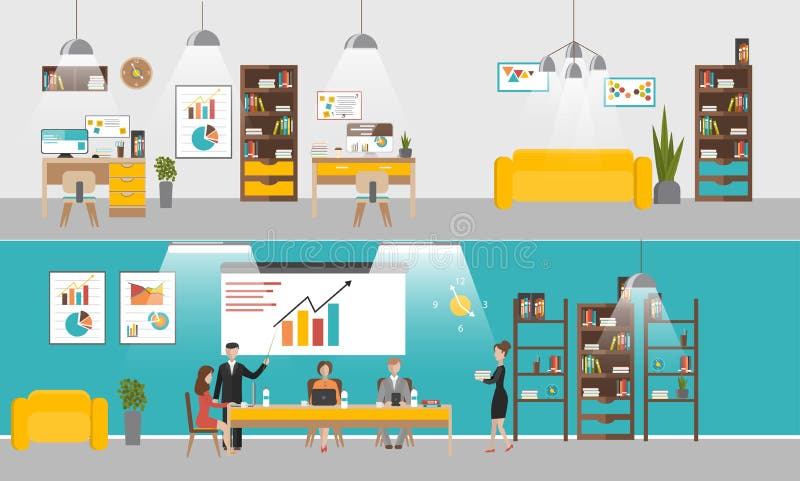 Business Team Room Sign Stock Illustrations – 2,914 Business Team Room ...