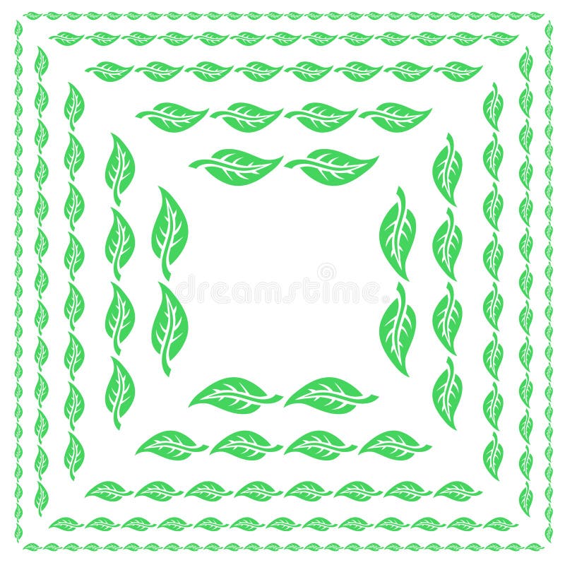Vector Set of Pattern Frames Stock Vector - Illustration of decorative ...