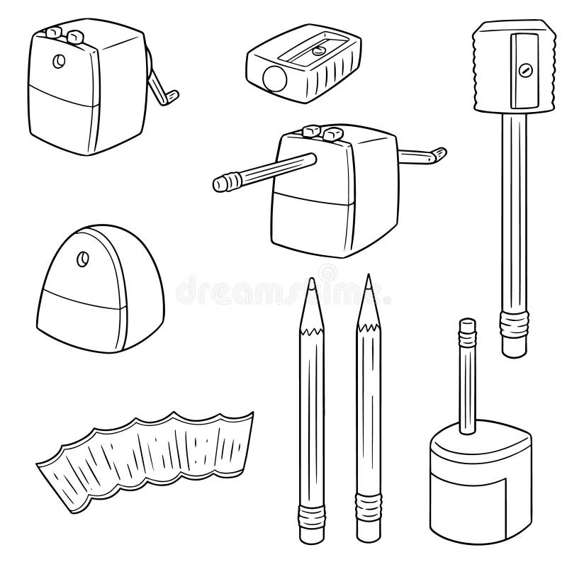 How To Draw A Pencil Sharpener