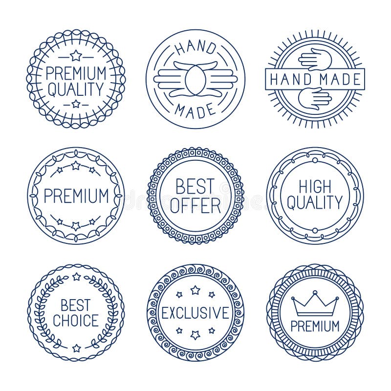 Vector Set: Miniature Golf Labels and Icons Stock Vector - Illustration ...