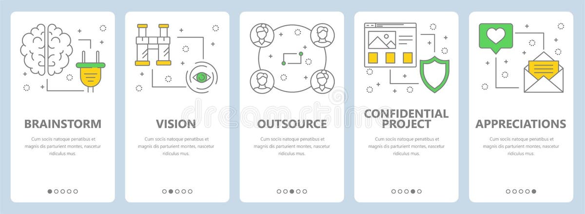 Project Banners Stock Illustrations – 14,655 Project Banners Stock ...