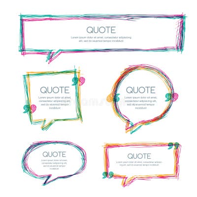 Quote Blank Template Stock Illustrations – 15,542 Quote Blank Template ...
