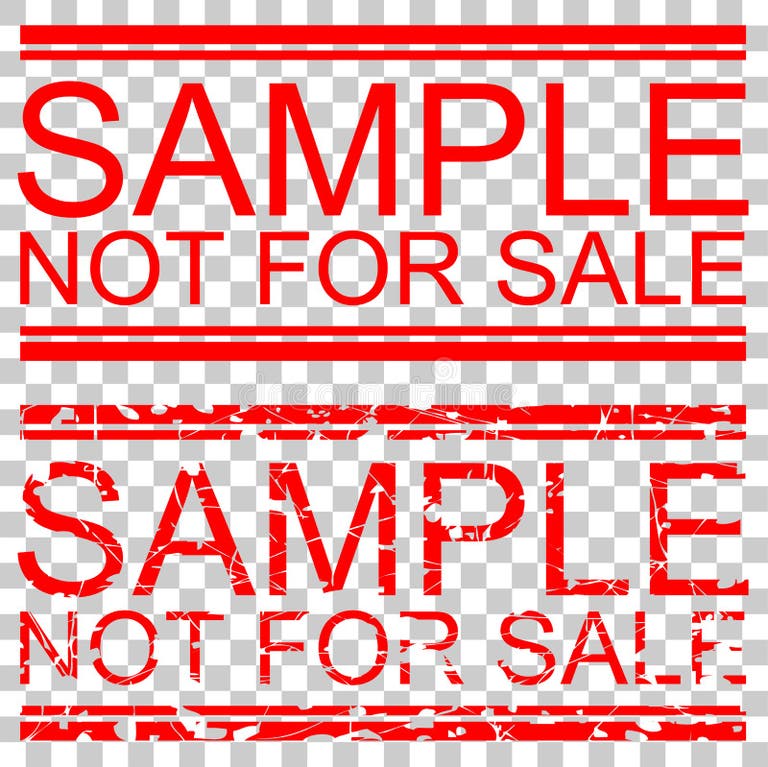 Sample Not Sale Stock Illustrations – 126 Sample Not Sale Stock ...