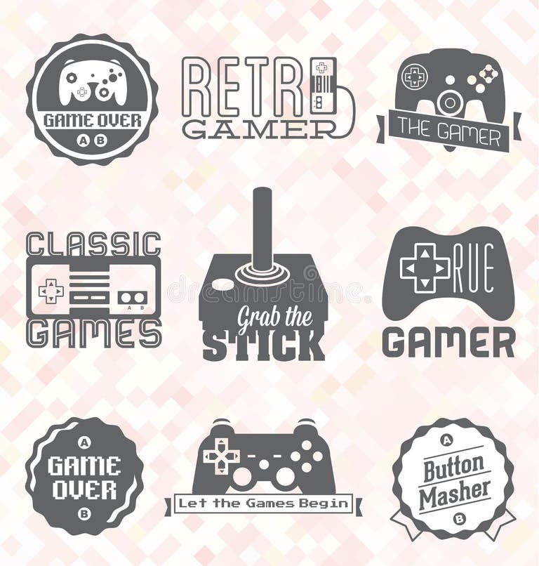 Game Icons Retro Stock Illustrations – 10,680 Game Icons Retro Stock ...