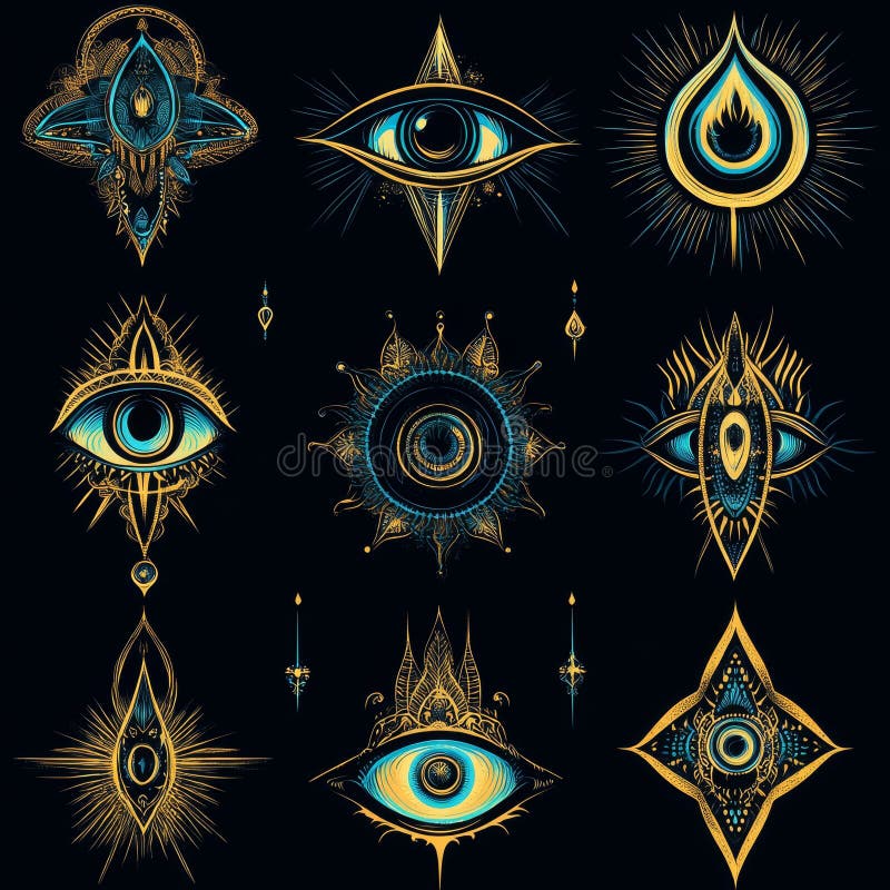 Eye Tribal Stock Illustrations – 11,861 Eye Tribal Stock Illustrations ...