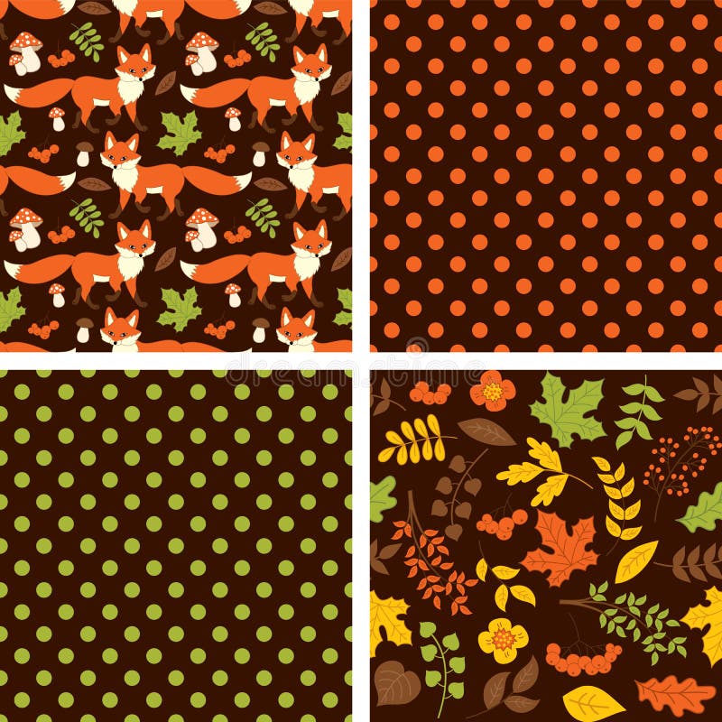Fox Autumn Leaves Vector Stock Illustrations – 3,016 Fox Autumn Leaves ...