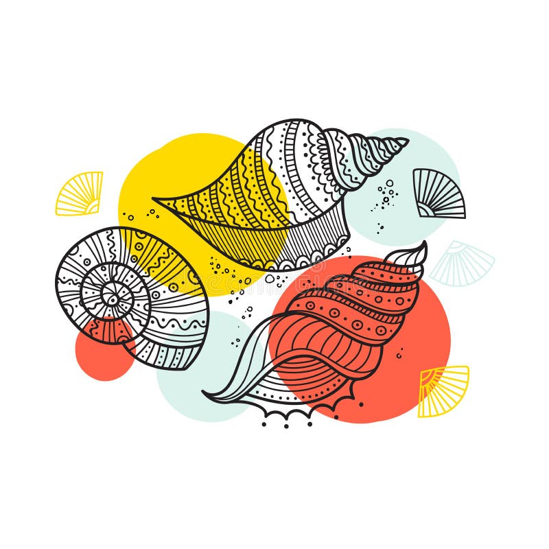 Shell Tribal Stock Illustrations – 940 Shell Tribal Stock Illustrations ...