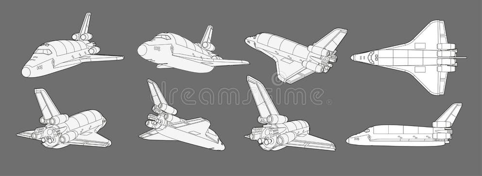 Spaceship Models Stock Illustrations – 93 Spaceship Models Stock ...
