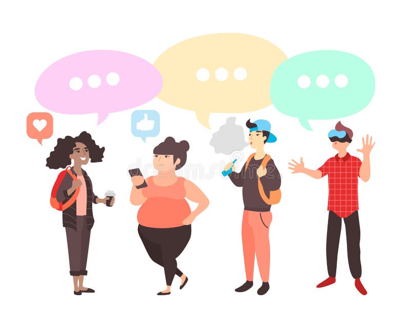 Teenagers Interests Stock Illustrations – 15 Teenagers Interests Stock ...