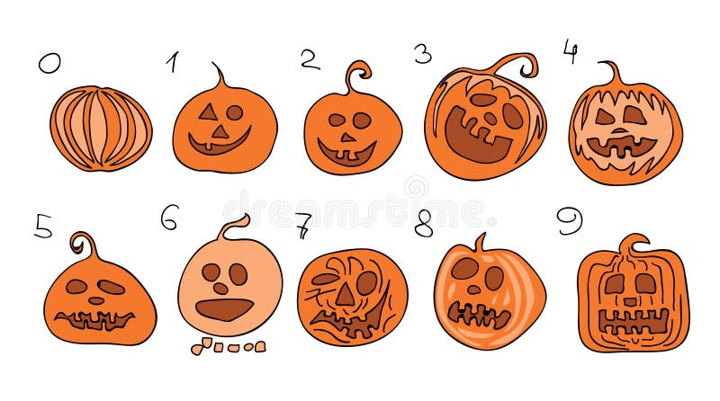Numbers Scary Nine Stock Illustrations – 39 Numbers Scary Nine Stock ...
