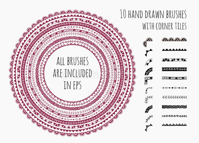 Boho Corner Borders Stock Illustrations – 137 Boho Corner Borders Stock ...