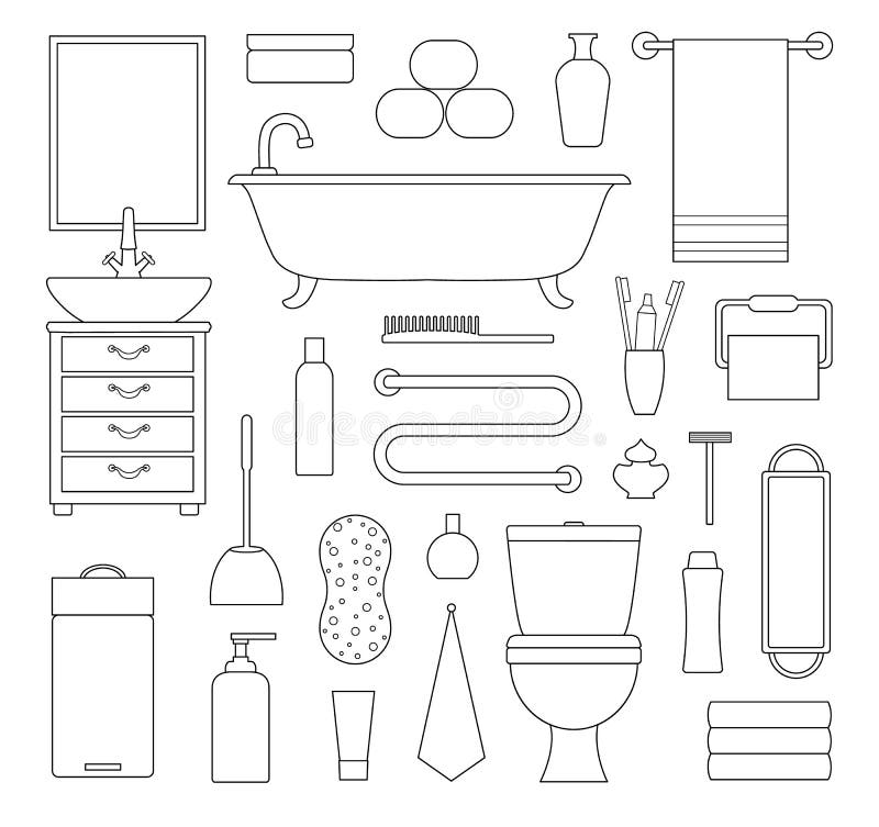 Toiletries Stock Illustrations – 13,224 Toiletries Stock Illustrations ...