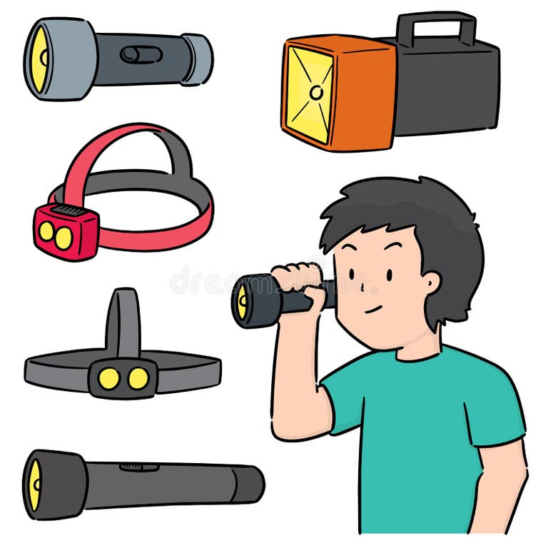 Cartoon Battery Torch Stock Illustrations – 471 Cartoon Battery Torch ...