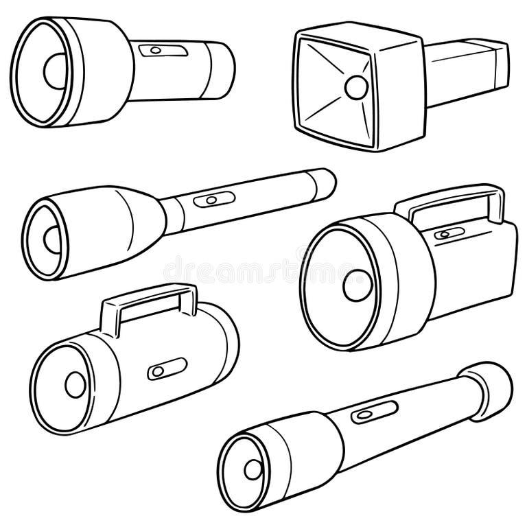 Cartoon Battery Torch Stock Illustrations – 475 Cartoon Battery Torch ...