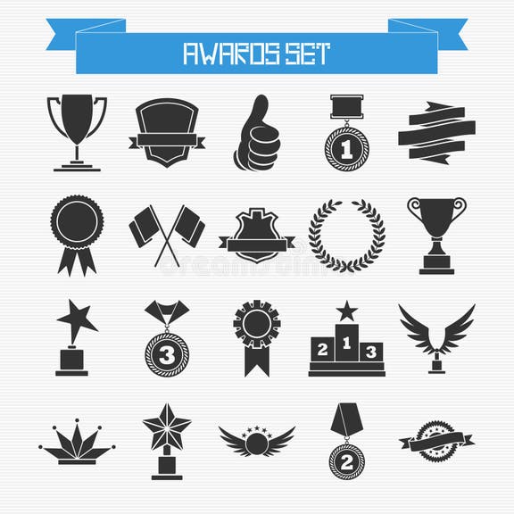 First Second Third Place Trophies Stock Illustrations – 347 First ...