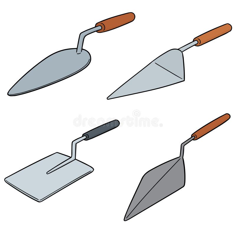 Vector set of cement stock vector. Illustration of mixer - 117704734