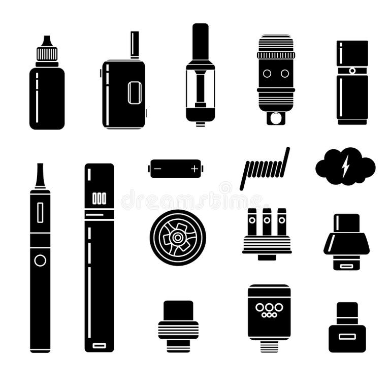 Vape Icons Stock Illustrations – 599 Vape Icons Stock Illustrations ...