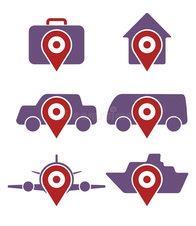 Vector Set of Various Booking Icons Stock Vector - Illustration of ...