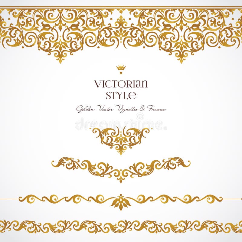 Victorian vector frame stock vector. Illustration of corner - 32123121