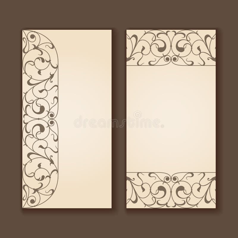 Vector Set of Vintage Labels. Stock Vector - Illustration of card ...