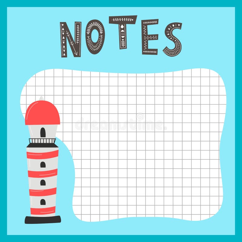 Vector Set of Weekly Planner, To Do List, Note, Wish List, Goals ...